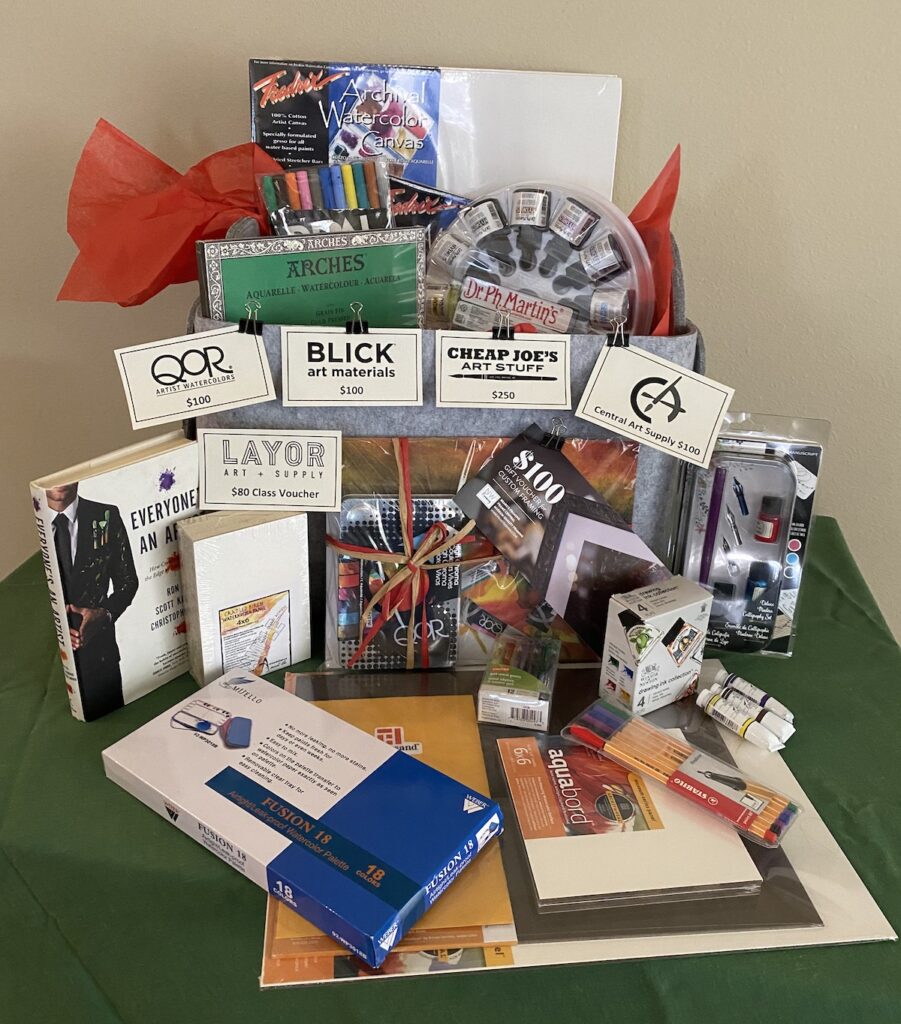 Choose your WSO 100 raffle package now! - Watercolor Society of Oregon